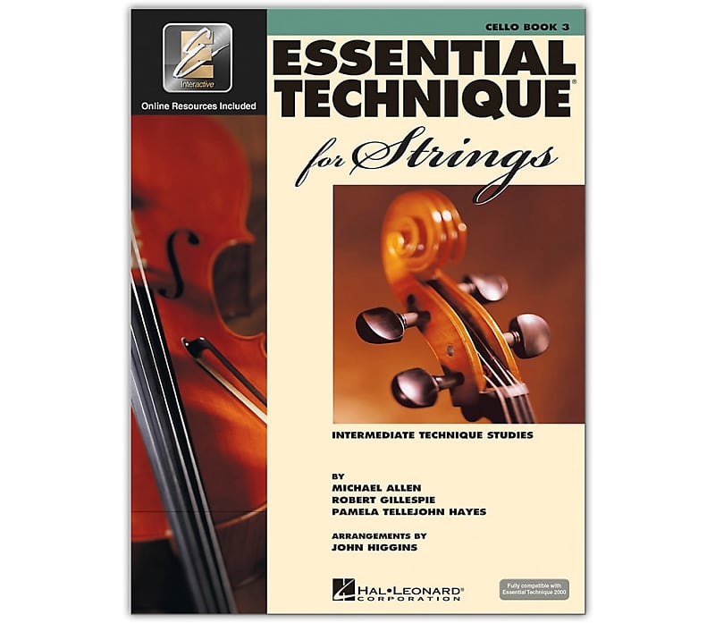 Essential Technique for Strings - Cello 3 Book/Online Audio | Reverb