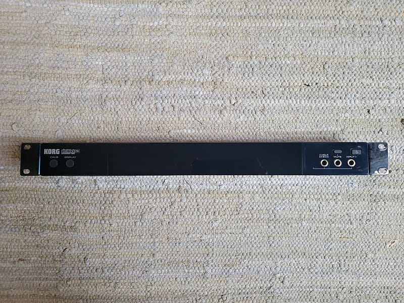 Korg Pitchblack X Pro Rackmount Tuner Reverb