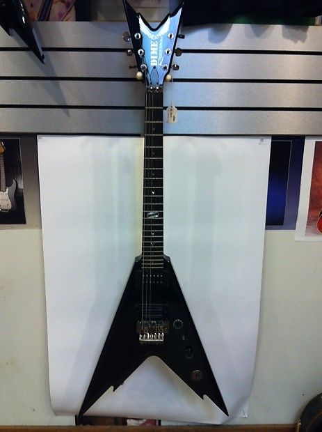 Dean Razorback V Standard - Black Finish Electric Guitar | Reverb