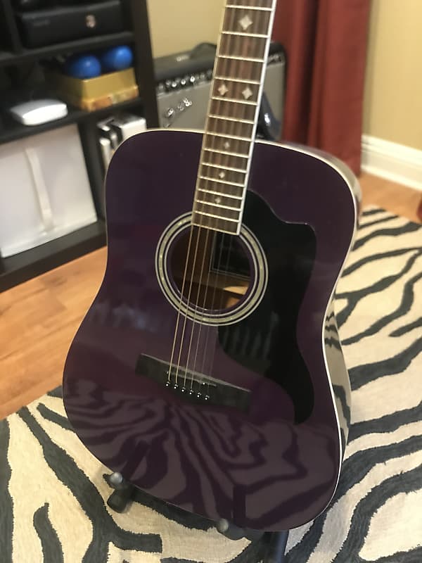 Randy Jackson Studio Series Glossy, Dark Purple with sparkles | Reverb