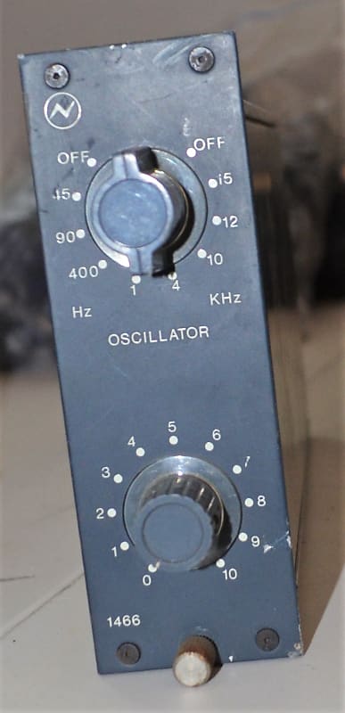 Vintage Neve 1466 Tone Generator with Marinair LO1166 Output | Reverb