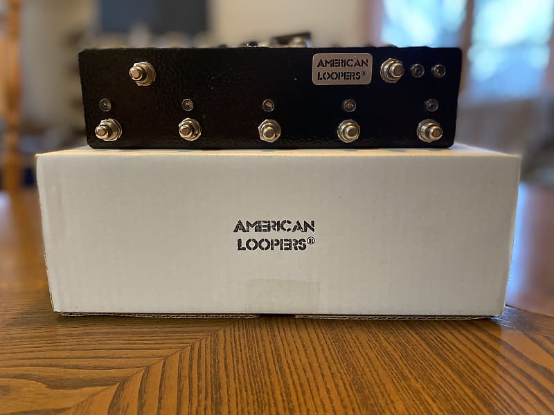 American Loopers 5 Channel Clickless Programmable True Bypass | Reverb