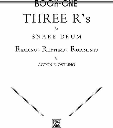 Three R's for Snare Drum, Book One: Reading * Rhythms * | Reverb