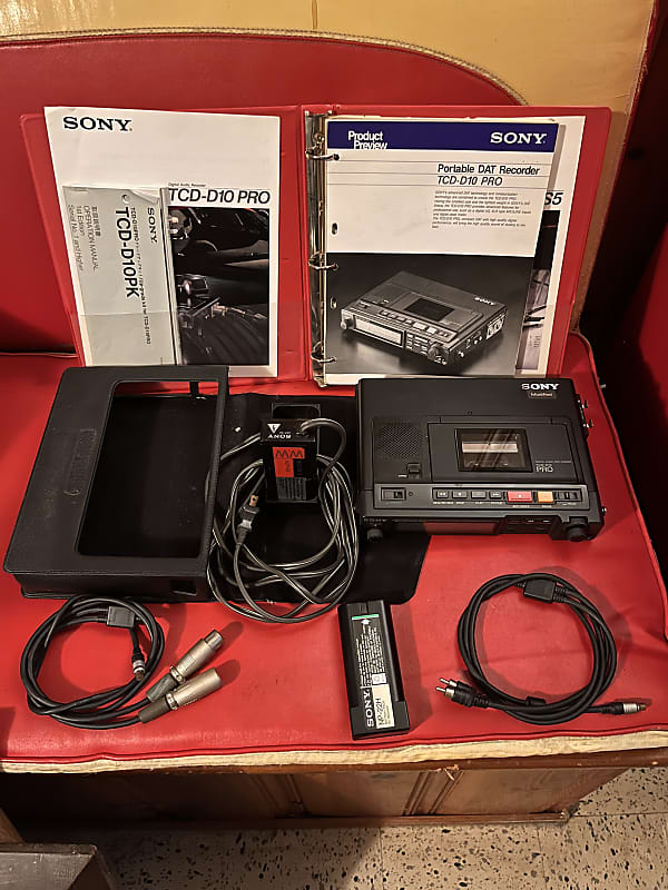 Sony TCD-D10 Pro with service manual! | Reverb
