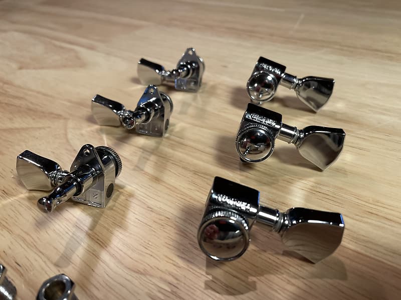 Grover Locking Tuners - Chrome | Reverb
