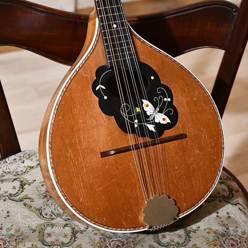 Vintage Pre-war German "Portuguese" Mandolin, 1930s – Great | Reverb