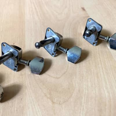 80‘s / 90‘s Vintage 6 in a line Tuner Mechaniken Set | Reverb