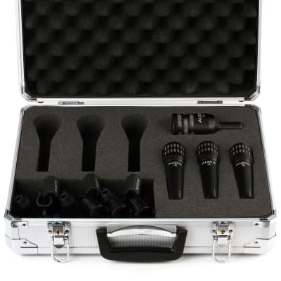 Audix DP4 4-Piece Drum Mic Pack w/ Case, Clips | Reverb