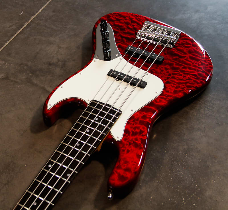 Sadowsky Vintage 5-21 Custom shop 2022 transparent red | Reverb