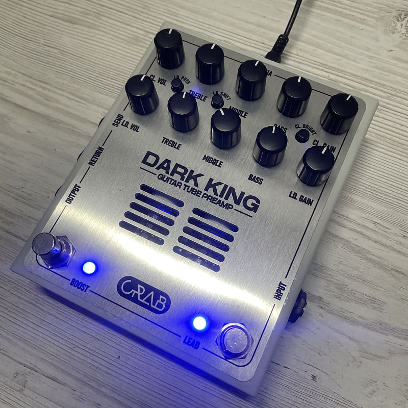 Dark King Dual Channel Tube Preamp Great Sounding Pedal | Reverb