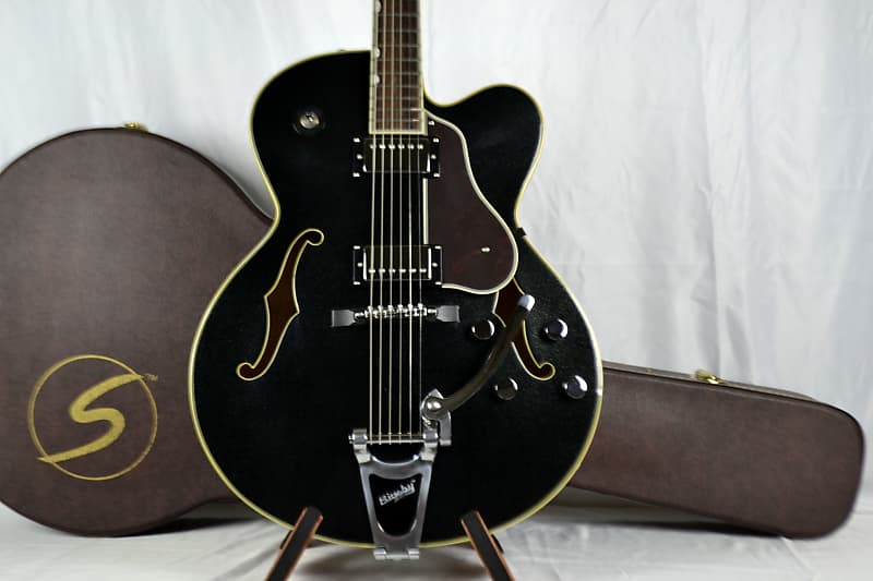 Samick Greg Bennett JZT 15 Archtop Hollow Body with Bigsby | Reverb