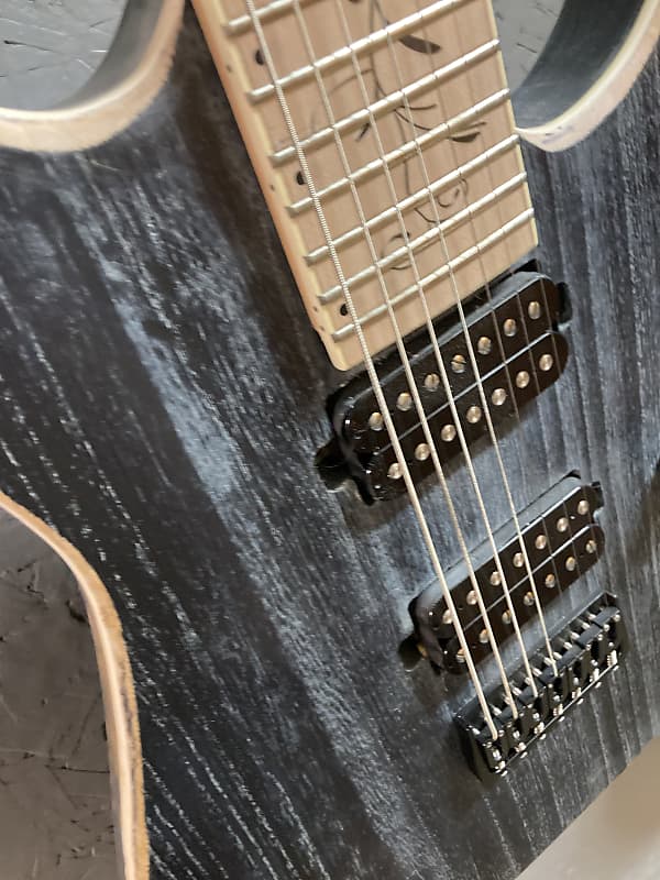 S 0JC007S Custom hand-built 7-String Electric Guitar | Reverb