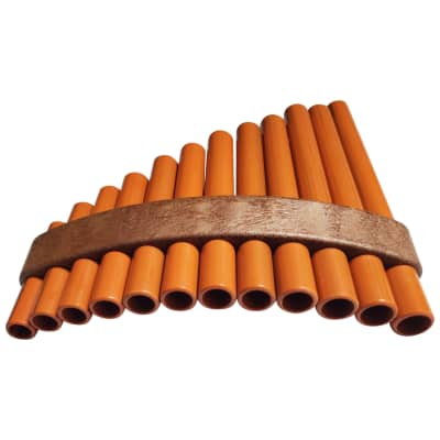 Pan Flute Traditional Musical Flute Instrument-18 keys (B-F) | Reverb