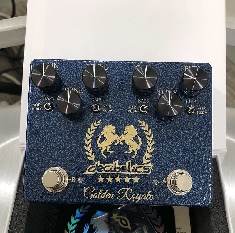 Decibelics Golden Royale Professional Overdrive 2022 - | Reverb