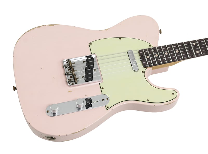 Fender Custom Shop 1961 Telecaster Relic Shell Pink | Reverb