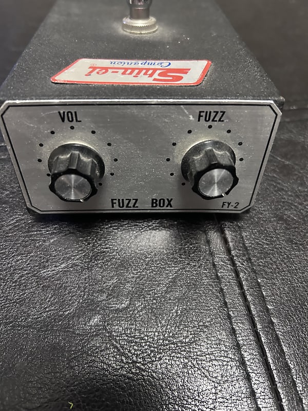 Shin-Ei FY-2 Fuzz Box 1960’s - Black | Reverb