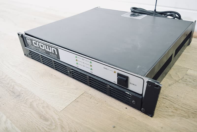 Crown Com-Tech 400 2 Channel Power Ampligier in very good | Reverb