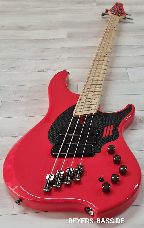 Dingwall NG3 4-String Nolly, Fiesta Red, Signature | Reverb