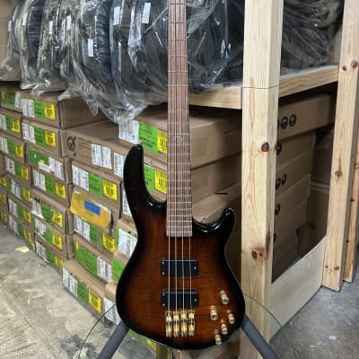 Dean Edge Pro 4 - Tiger Eye #60461 | Reverb