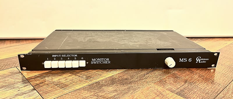 Coleman MS6 Speaker Switcher w/ Volume Control | Reverb