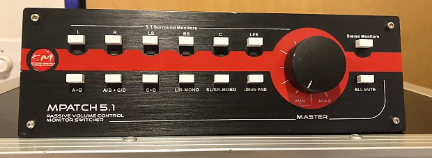 SM Pro Audio MPATCH 5.1Passive Volume Control Monitor | Reverb