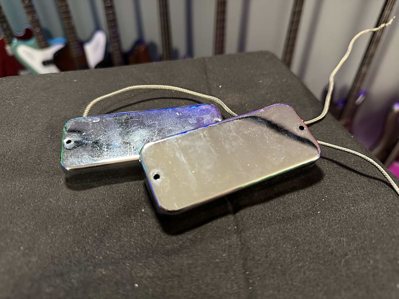 Gibson Thunderbird Reissue Bass Pickups 2021 - Chrome | Reverb