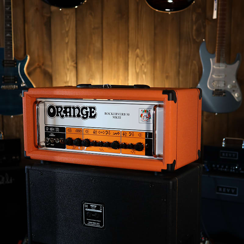 Orange Rockerverb 50 MK III 2-Channel 50-Watt Guitar Amp Head | Reverb