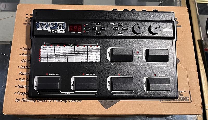 DigiTech RP5 Guitar Effects Processor/Foot Controller and | Reverb