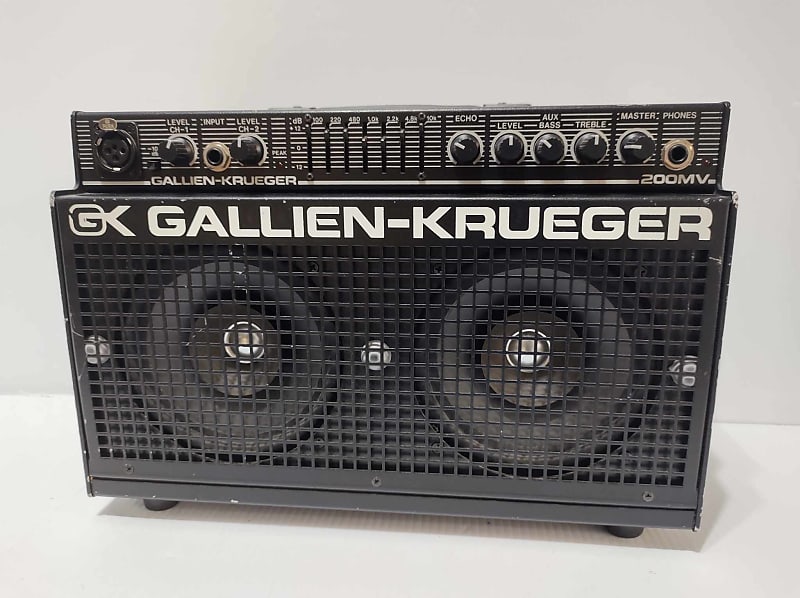 Gallien-Krueger 200MV Guitar Vocal Monitor Amplifier Combo | Reverb
