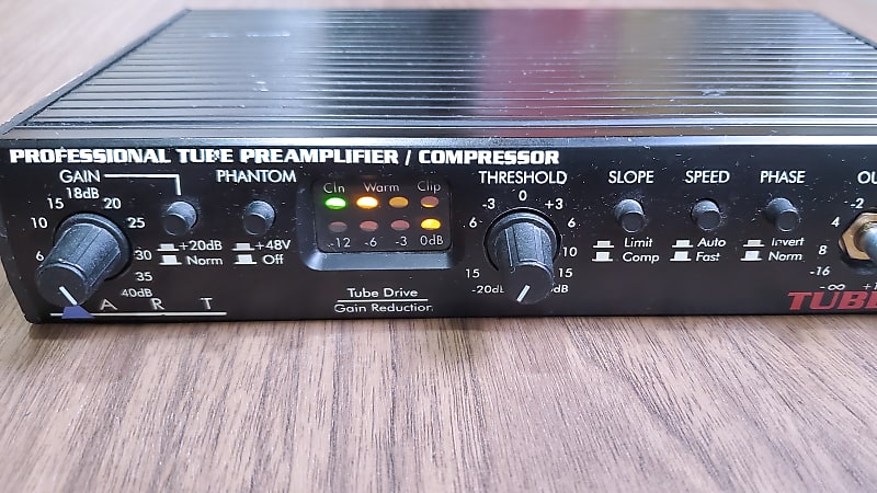 ART Tube PAC – Tube Mic Preamp/Compressor 2000's - Black | Reverb