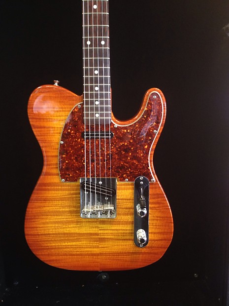 Fender Photo Flame Telecaster Sunburst | Reverb