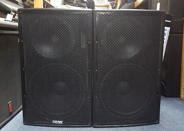 Pair of EAW LA215 Full Range Speakers Made in USA w/ covers! | Reverb