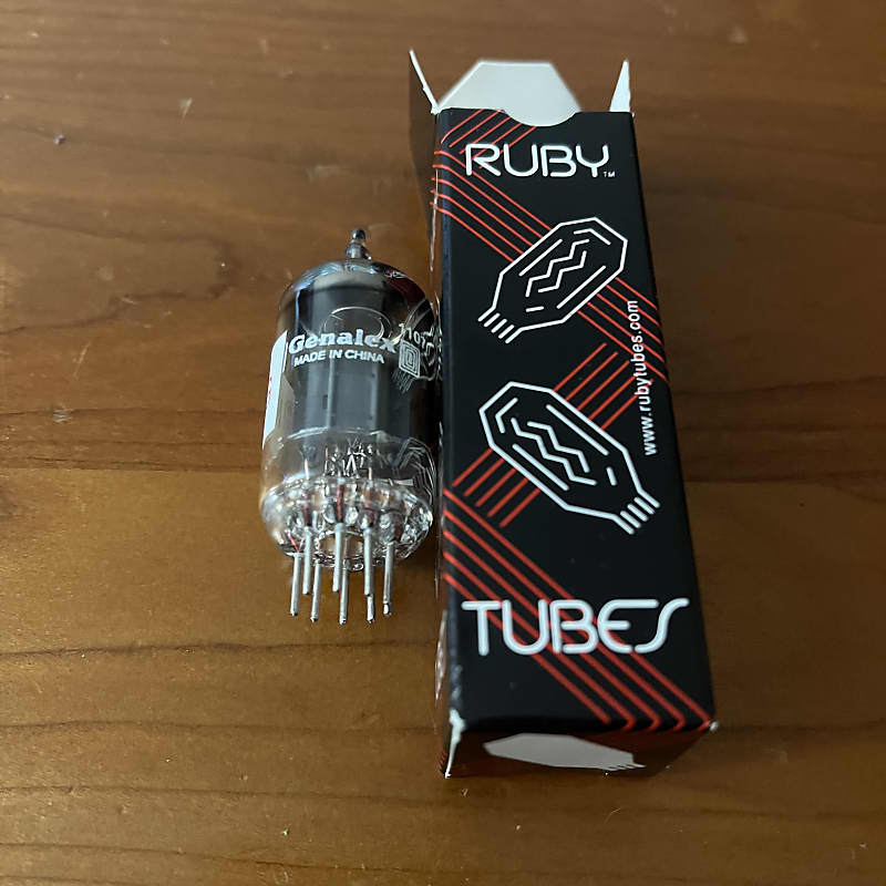 Very low use! Genalex 12AX7 Gold Lion standard pins | Reverb