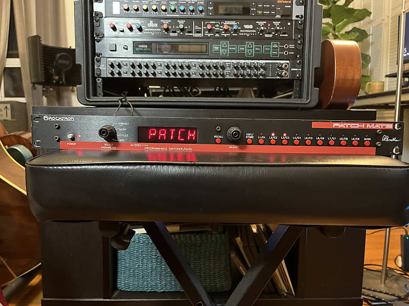 Rocktron Robert Bradshaw PatchMate 1995 Black | Reverb