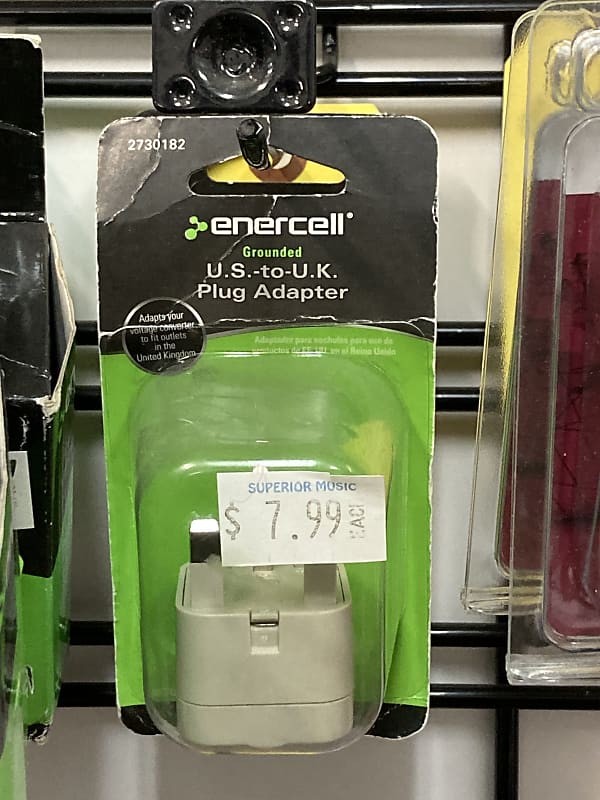 Enercell US TO UK WALL ADAPTER | Reverb