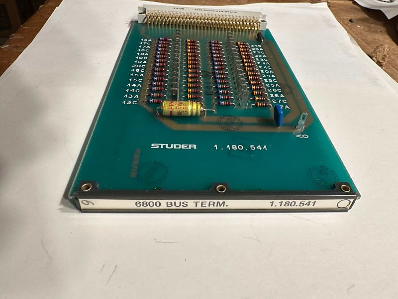 Studer A 800 - 6800 Bus Term 1.180.541 | Reverb
