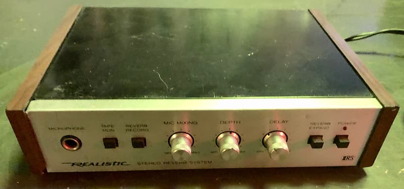 Realistic Analog Stereo Reverb System Model 42-2108 1970s | Reverb