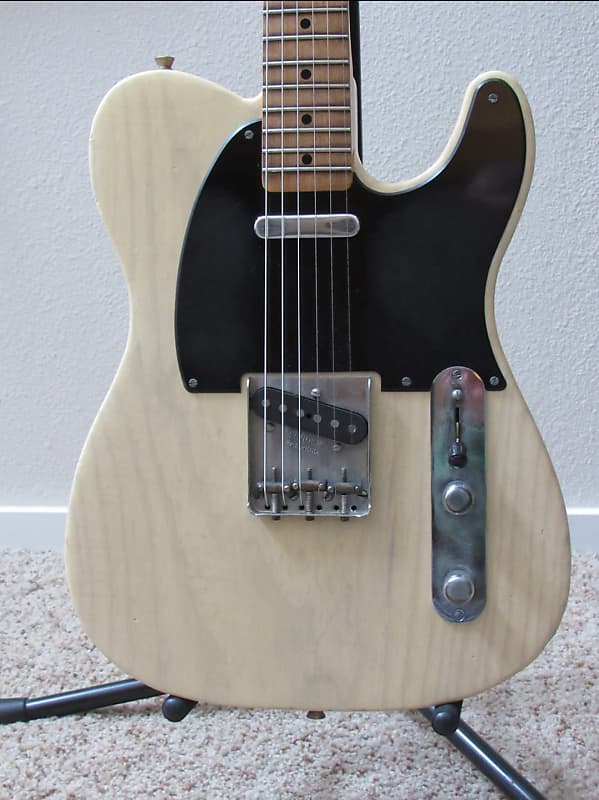 Custom/Hybrid Broadcaster-Telecaster Heavy Relic, Swamp Ash, | Reverb