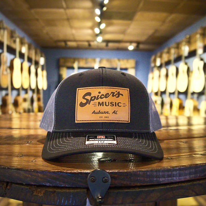 Spicer's Music Snapback Hat-Black/Charcoal | Reverb