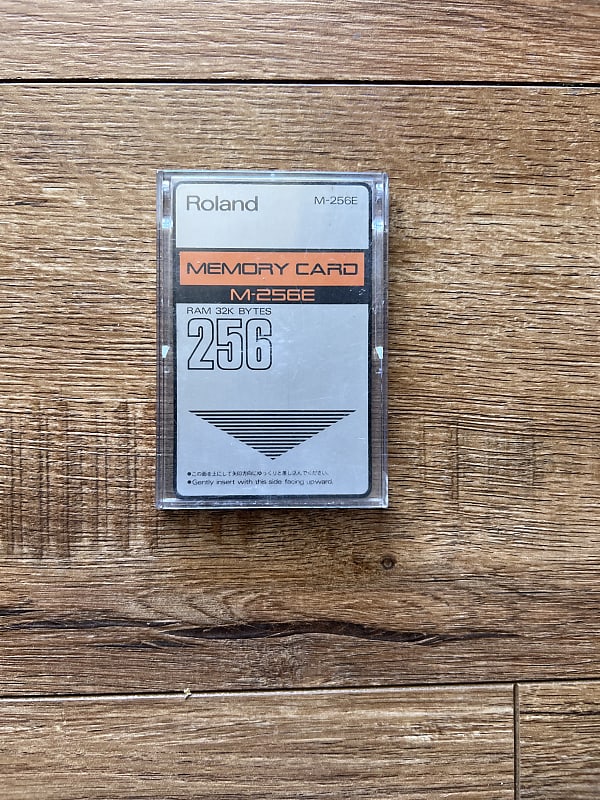 Roland M-256E Ram Memory Card 32K Bytes | Reverb Canada