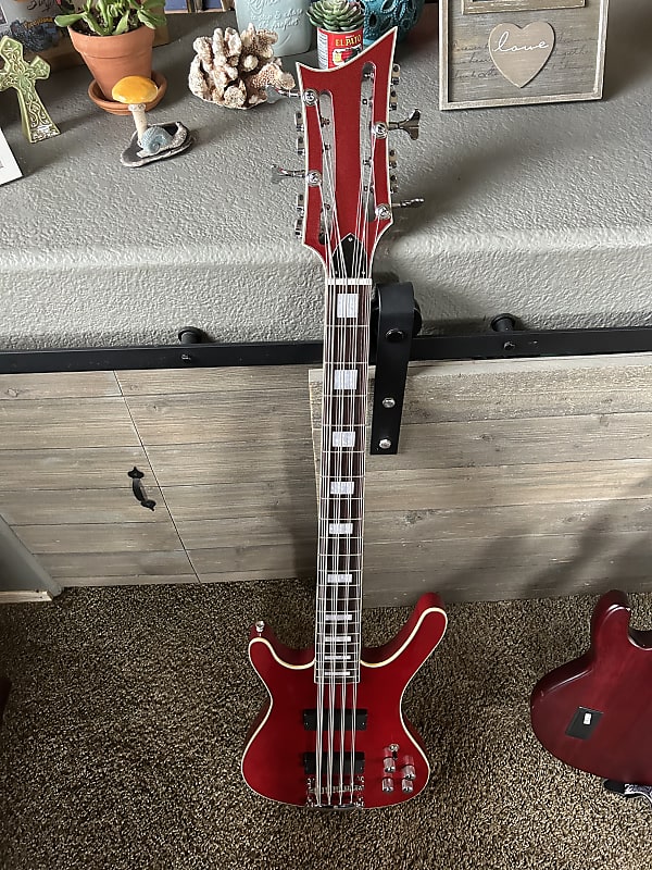 12 stringed bass 2020s - red | Reverb