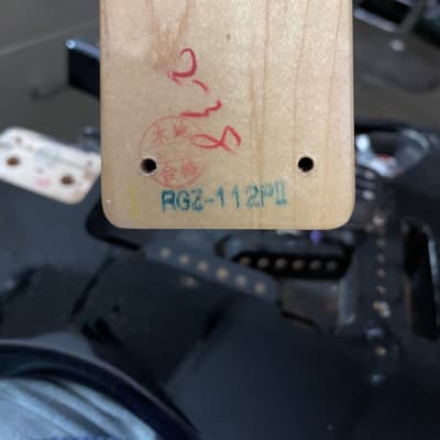 Yamaha RGZ-112P 1982 Black on Black | Reverb