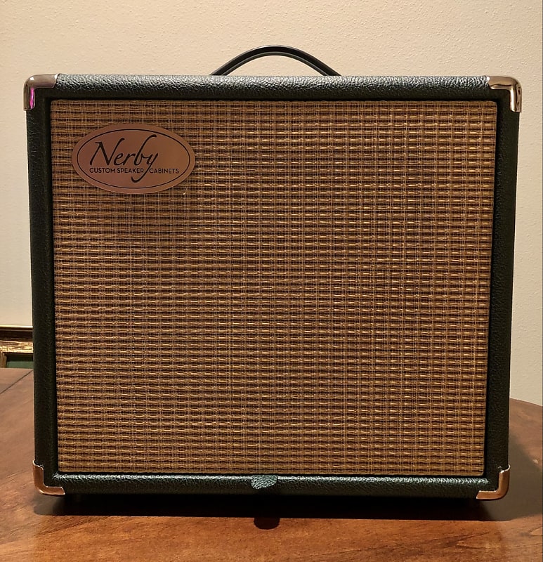 Nerby 10" Speaker Cabinet 2019 - Emerald, Green Tolex | Reverb
