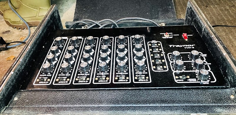Vintage TRAYNOR PA Console Mixer / Yamaha Tower Speakers | Reverb