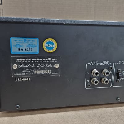 Marantz 5025B Tape Deck | New Belts, LED Upgrade | Reverb