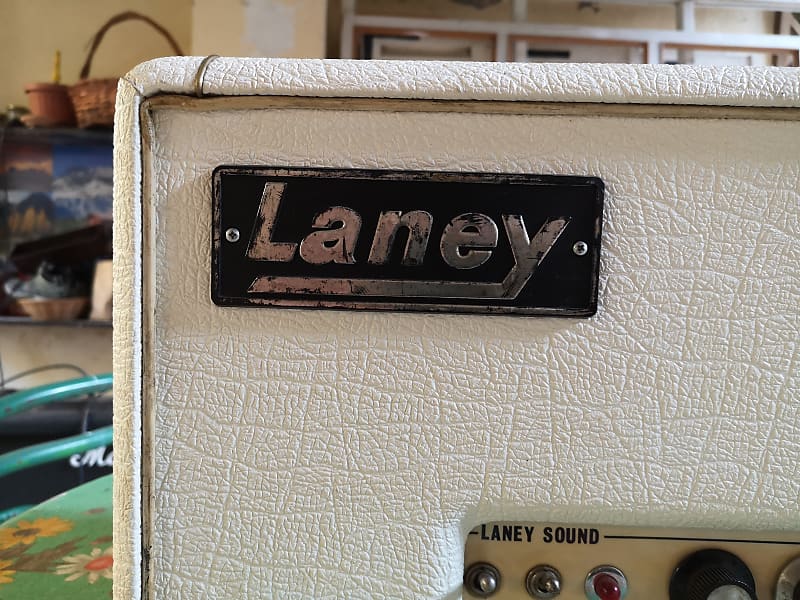 Laney Supergroup 1968-69 White | Reverb