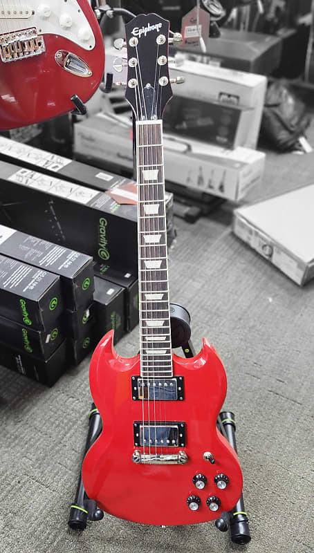 Epiphone SG Power Player Mini 2021 - Red | Reverb