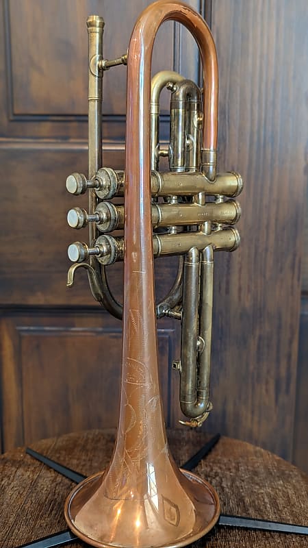 Coprion... C.G. Conn 12A Cornet from 1947 | Reverb