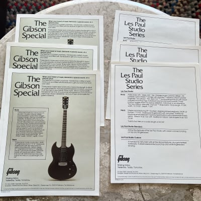 Gibson Price list and ads 70s | Reverb