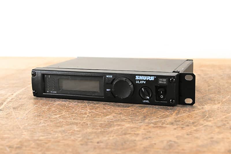 Shure ULXP4 Wireless Receiver - G3 Band: 470-506 MHz (NO | Reverb